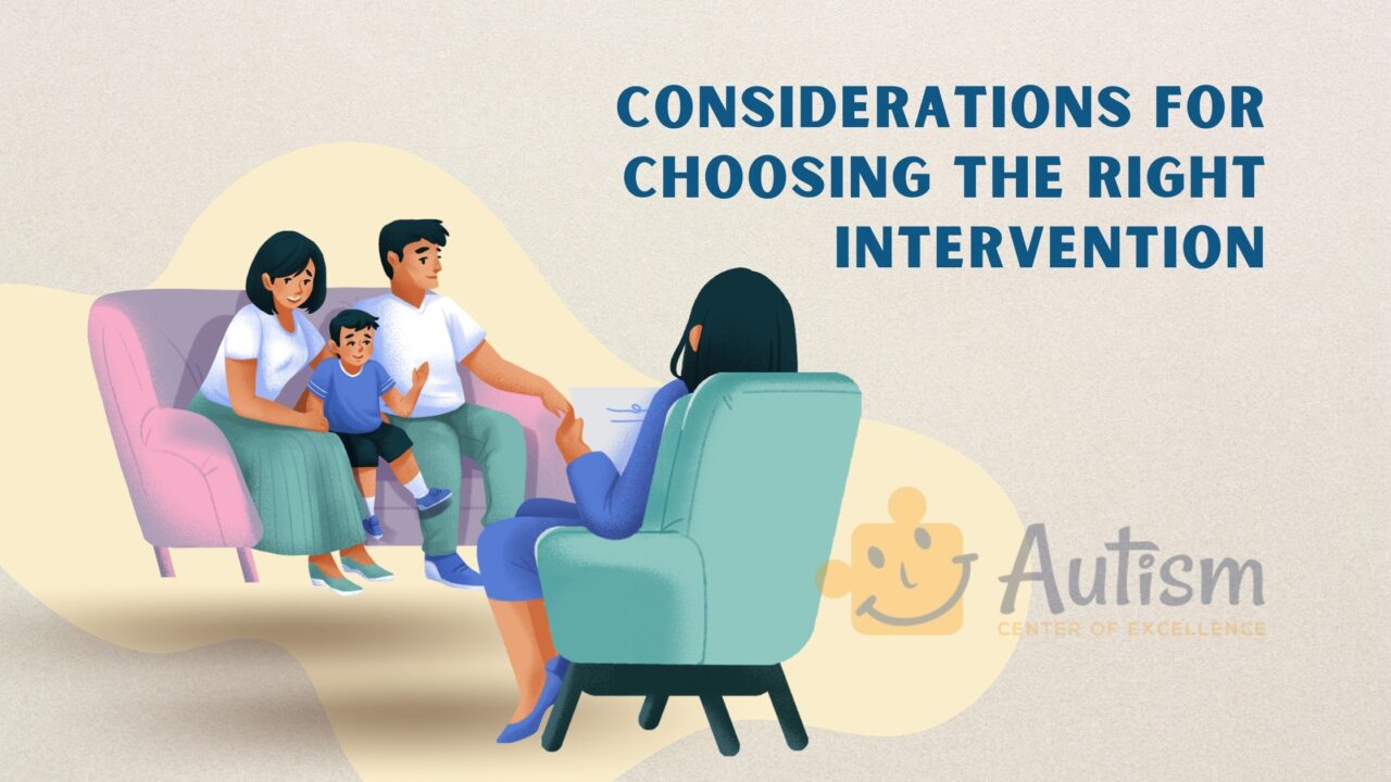 Types of Early Intervention for Autism | AutismCOE