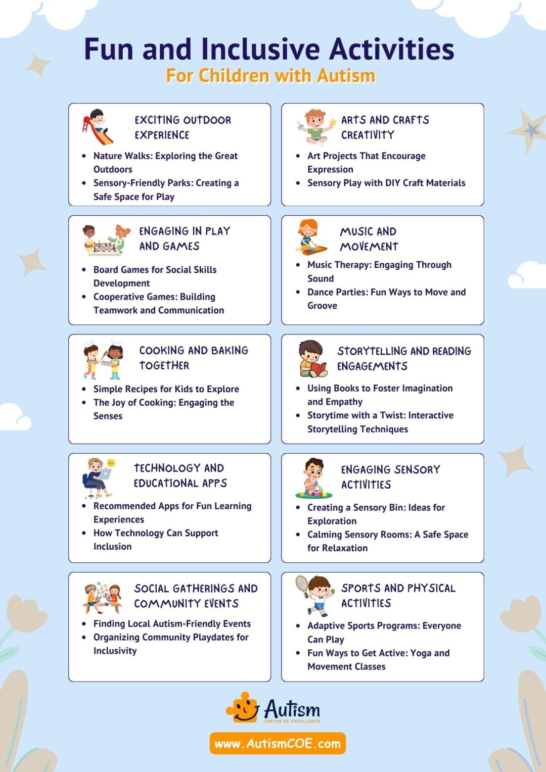 10 Effective Fun and Inclusive Activities for Children with Autism